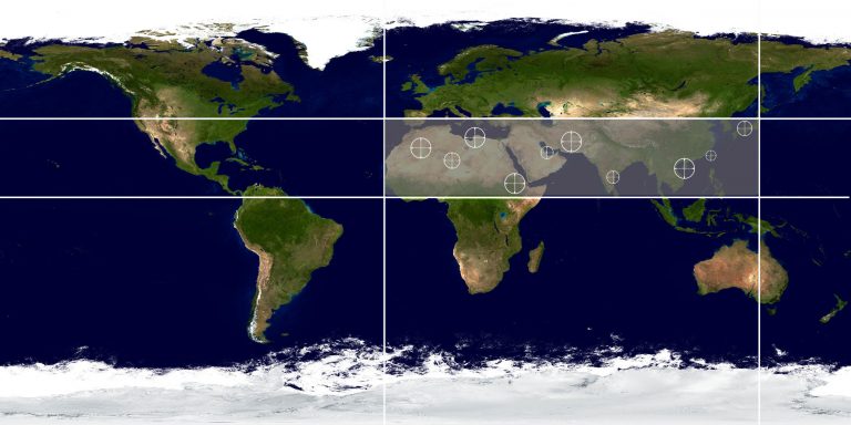 target 10/40 windpw map mission display digital missions board douglas ...