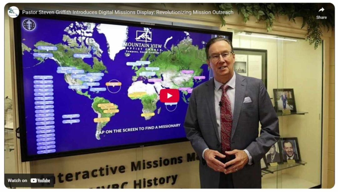 Digital Mission Display - Connecting Members to Missionaries